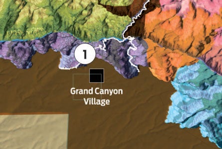 Grand Canyon Treasure Map: Easy