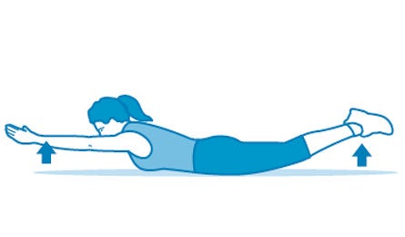 Hiking Exercises: Beef Up Your Lower Back with the Superman Exercise