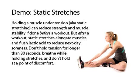 Static Hiking Stretches