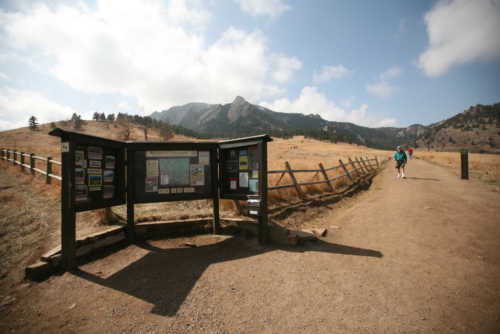 Chautauqua trail to Ski Jump trail Loop