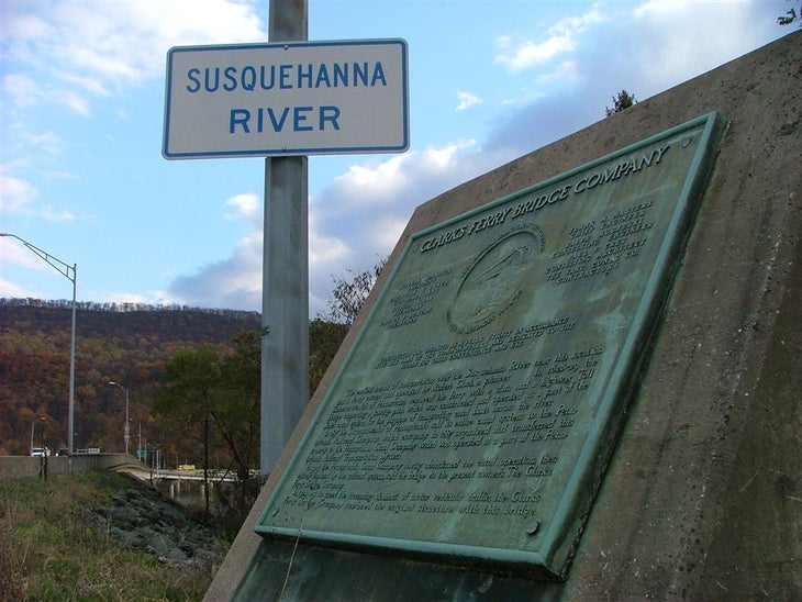 Appalachian Trail: PA 850 to Clarks Ferry Bridge