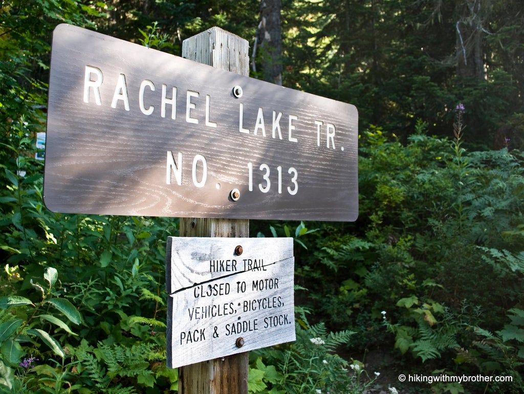 Alpine Lakes Wilderness, WA: Rachel Lake and Alta Mountain