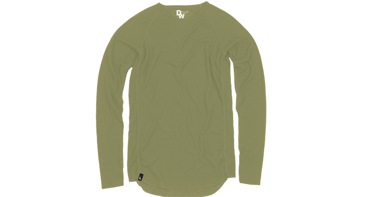 Duckworth Hummingbird Rib LS Crew