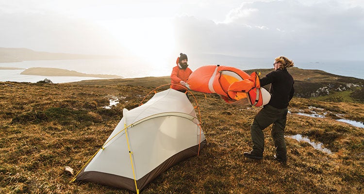 How to Camp in the Wind