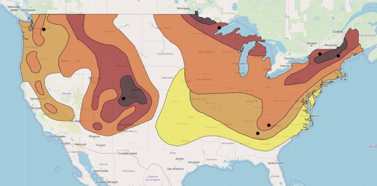 Interactive Map: The Best Fall Leaf Hikes in America
