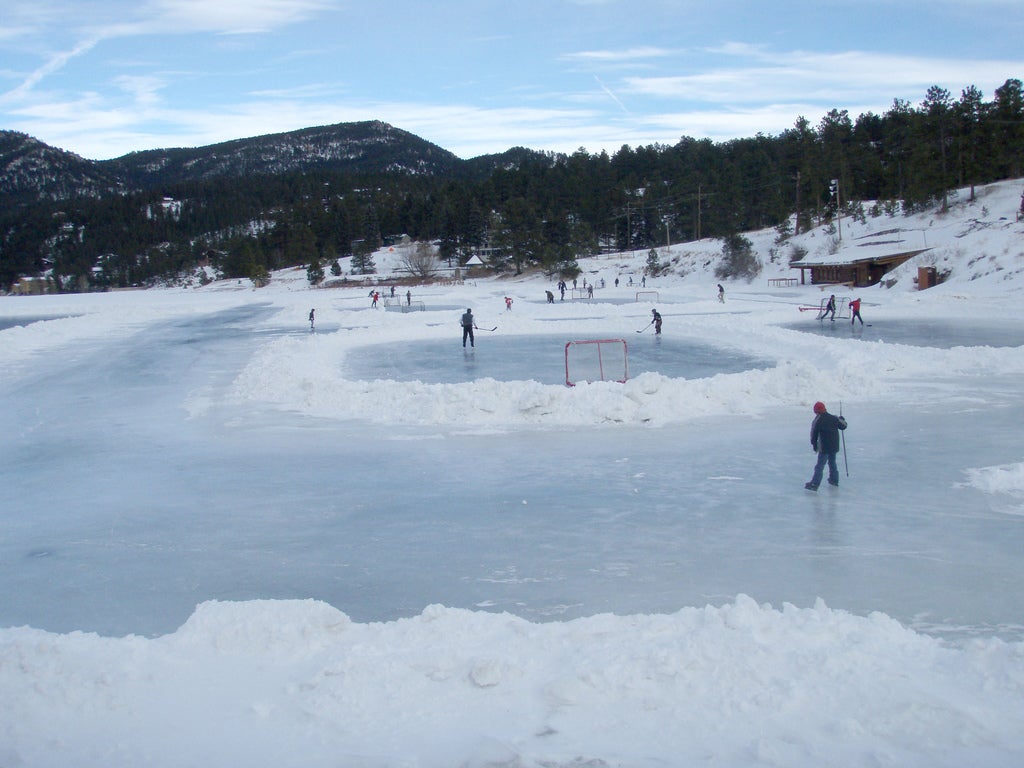 World's Largest Zamboni-Groomed Outdoor Ice Rink is Here in Colorado