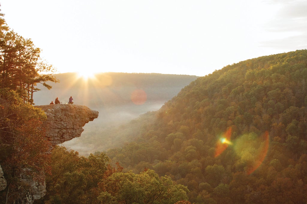 Hiking Off Trail in the Upper Buffalo Wilderness, Arkansas