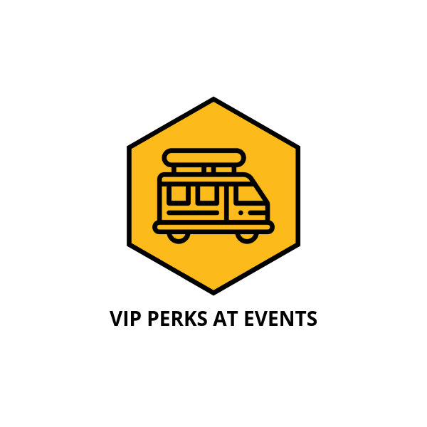 VIP Perks at Events - Backpacker