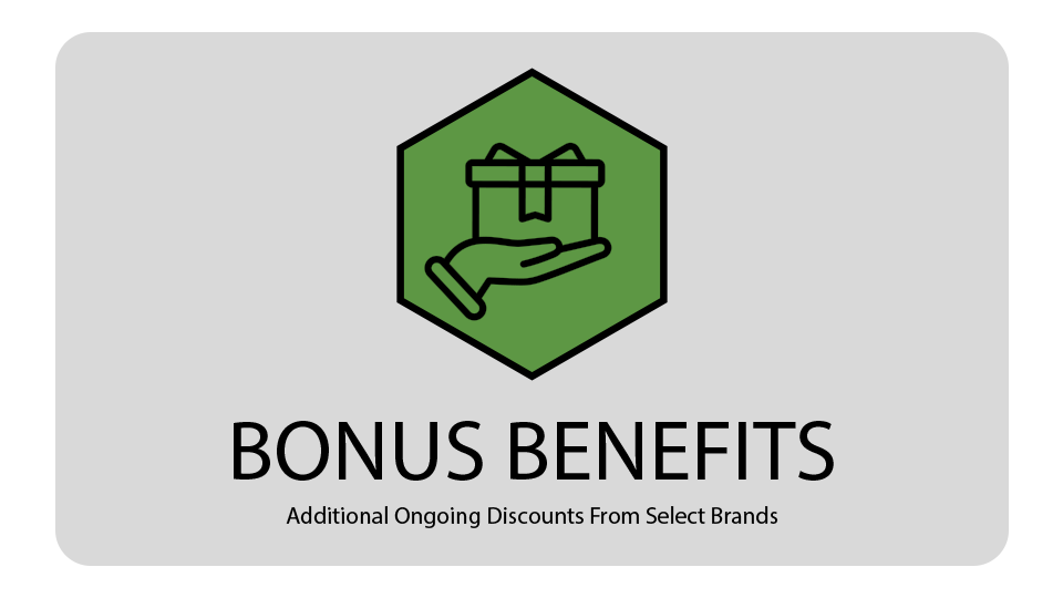 Bonus Benefits - Backpacker