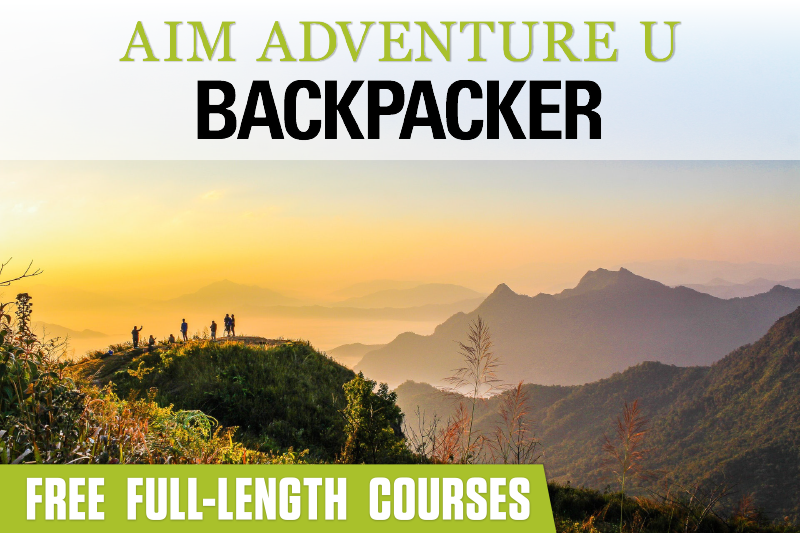 Free Full-Length BACKPACKER AIM Adventure U Courses - Backpacker