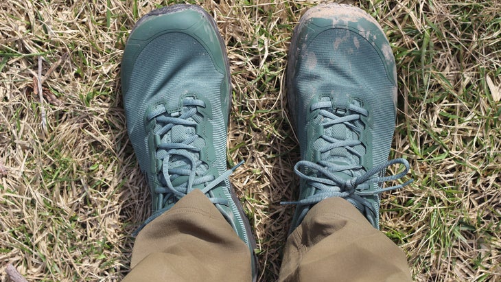 This Thru-Hiking Shoe Is Built to Dry Fast. Does it Work? - Backpacker