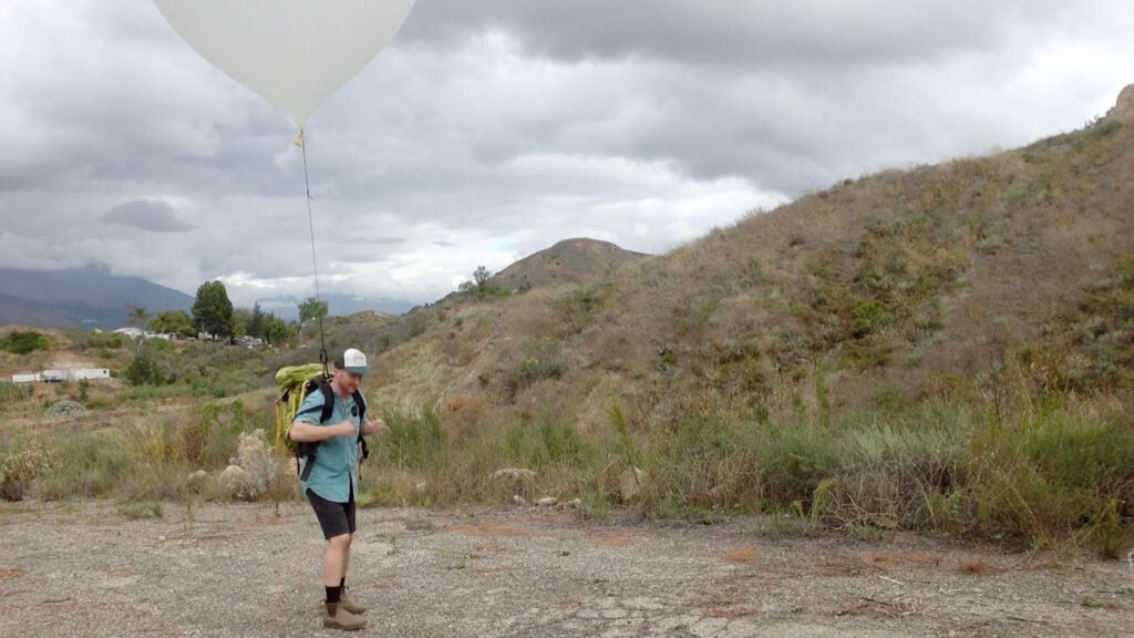 Tying a Giant Balloon to Your Backpack Is the Ultimate Ultralight ...