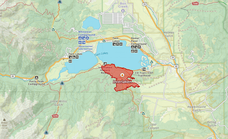 An Abandoned Campfire Likely Caused Colorado's Twin Lakes Fire